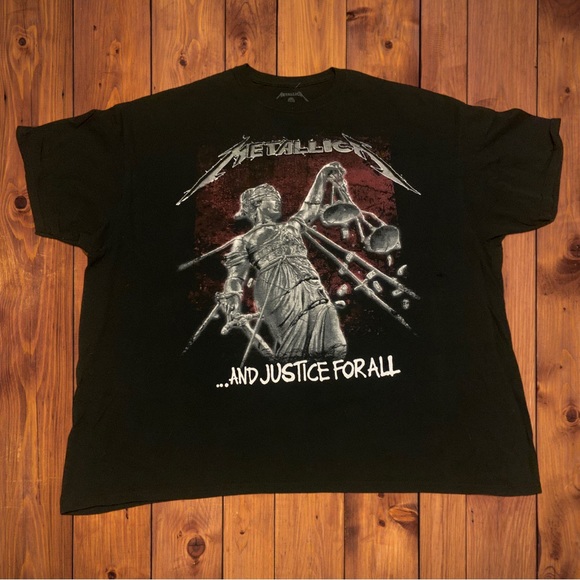 Hot Topic | Shirts | Metallica And Justice For All Shirt Metal Thrash ...